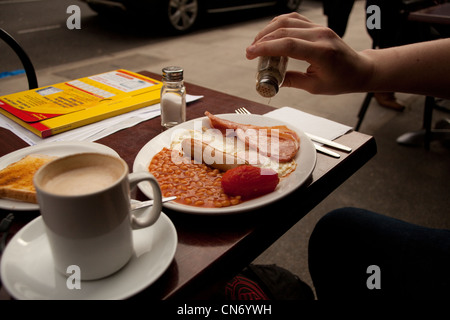 England, London, Traditional English Breakfast Stock Photo - Alamy