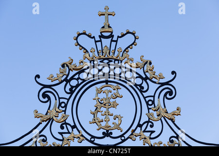 Catherine the Great Imperial monogram topped by Russian Imperial crown ...