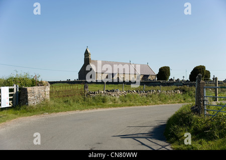 St Peter's Church, Newborough, Anglesey, dates from the early 14th ...