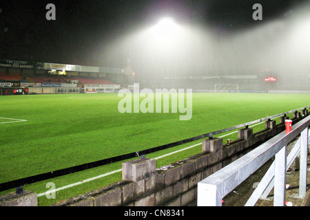 Hereford United football Club - Edgar Street floodlights Stock Photo ...