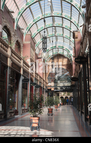 The Cross Arcade Leeds UK Victorian Quarter site of the first Marks and ...