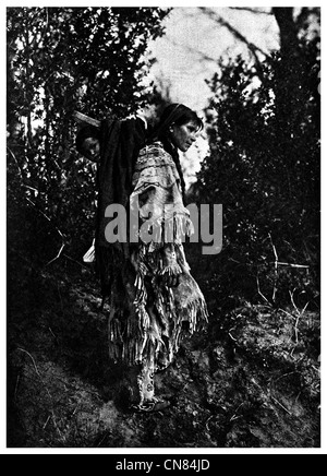 American Chippewa Indian tribe replica teepee tent located in Port ...