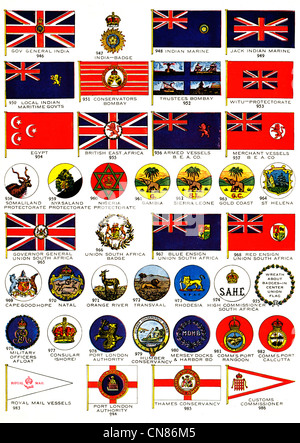 East Africa with national flags on political globe. 3D illustration ...