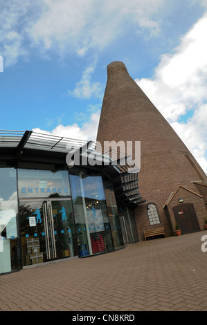 The Red House Glass Cone, museum in Stourbridge with its iconic ...