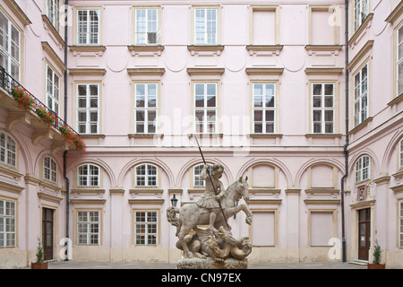 Slovakia, Bratislava, Historic center, primatial palace built for ...