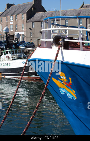 Bart Simpson painted on bow of boat Stock Photo - Alamy