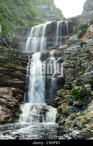 Waterfall on Otter Trail, Tsitsikamma National Park, Eastern Cape ...