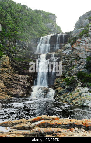 Waterfall on Otter Trail, Tsitsikamma National Park, Eastern Cape ...