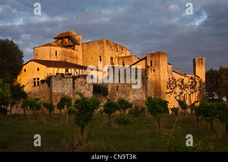 France, Gers, Larressingle, labeled Les Plus Beaux Villages de France ...