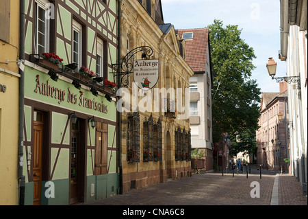 France, Haut Rhin, Mulhouse, restaurant Zum Winstub Sauwadala, Alsatian ...
