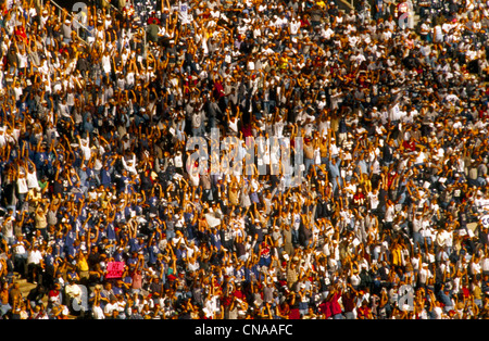 American Football Crowd Texas Stadium Dallas Cowboys V Washington ...
