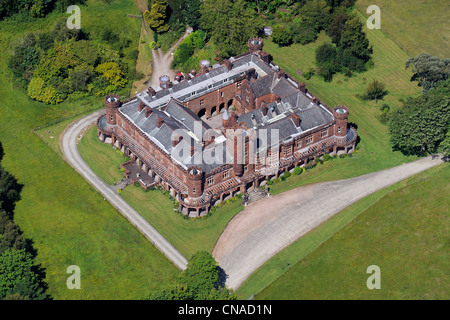 Scotland, Inner Hebrides, Isle of Rum (aka Rhum). Historic Kinloch ...