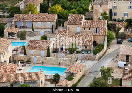 Rustrel village Provence France Stock Photo - Alamy