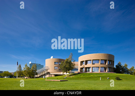 Loussac library in Midtown Anchorage, Southcentral Alaska, Anchorage ...