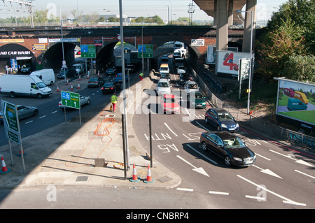 Staples Corner, Edgware Road A5, London Stock Photo - Alamy