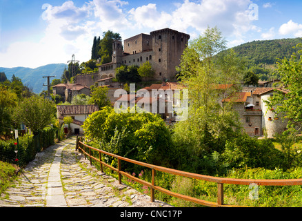 Italy, Tuscany, Verrucola Stock Photo - Alamy