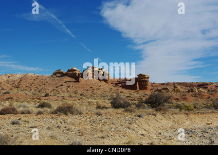 rock formations near notom,utah Stock Photo - Alamy