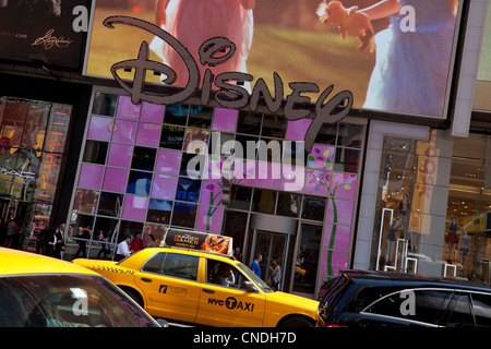 Disney store at 1540 Broadway in Manhattan, New York City Stock Photo ...