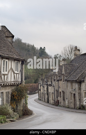 The High Street in Castle Combe, Wiltshire Stock Photo - Alamy