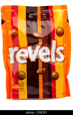 A bag of Revels on a white studio background Stock Photo - Alamy