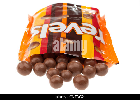 packet of Revels chocolates isolated on white background Stock Photo ...