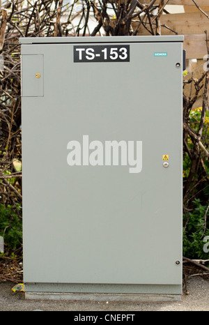 Road side control box Stock Photo - Alamy