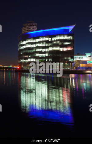 bbc quay house building at mediacity salford Manchester uk Stock Photo ...