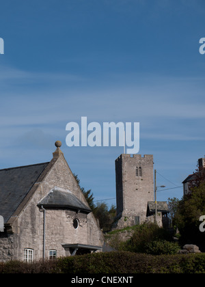 Historic village of Henllan, near Denbigh, north Wales Stock Photo - Alamy