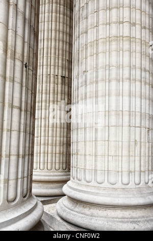 Strong foundation. Classic columns background Stock Photo - Alamy
