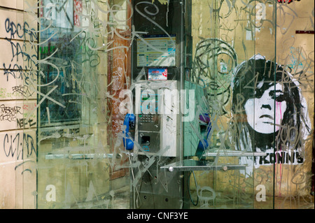 Telephone Box In Paris, France Stock Photo - Alamy