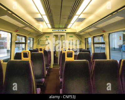 The interior of Standard Class aboard a First Hull Trains Class 222/1 ...