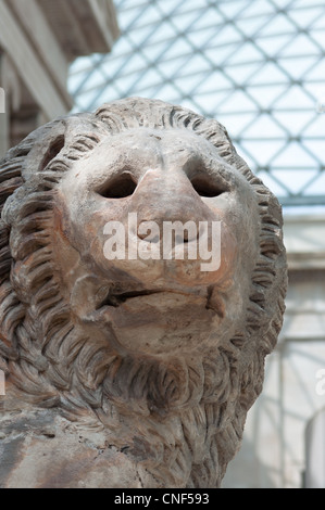 The Colossal Lion at the British Museum, London Stock Photo - Alamy