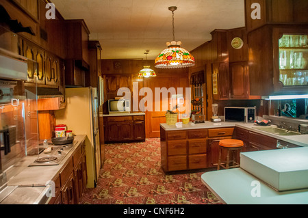 The Kitchen at Graceland the home of Elvis Presley in Memphis Tennessee ...