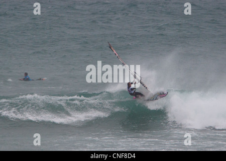 BWA Windsurf Gwithian Stock Photo - Alamy