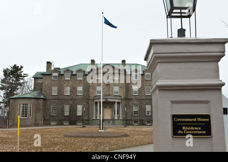 Old Government House Fredericton New Brunswick Canada Stock Photo - Alamy