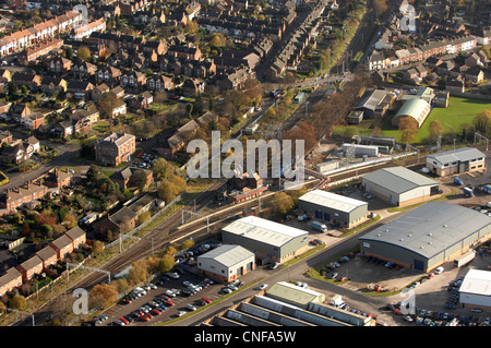 Stone Railway station, Staffordshire Stock Photo - Alamy