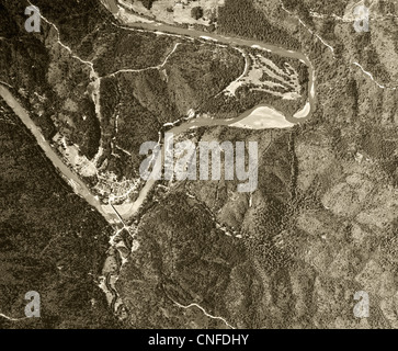 aerial photograph Russian river, Sonoma County, California Stock Photo ...