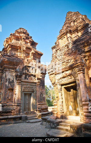 Roluos Group Angkor Temple Stock Photo - Alamy
