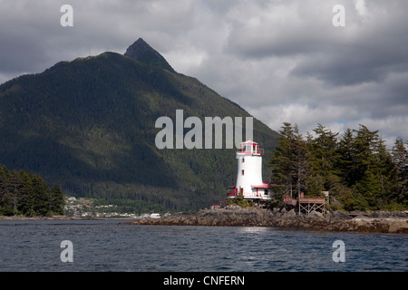 Rockwell Lighthouse, Sitka, Alaska, USA Stock Photo - Alamy