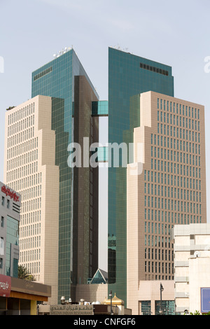 Riyadh Twin Towers Stock Photo - Alamy