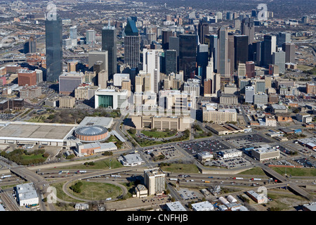 aerial photograph Dallas Texas Stock Photo - Alamy