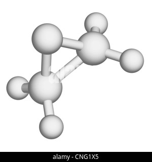 Ethylene oxide molecule Stock Photo - Alamy