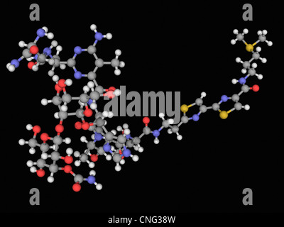 Bleomycin drug molecule Stock Photo - Alamy