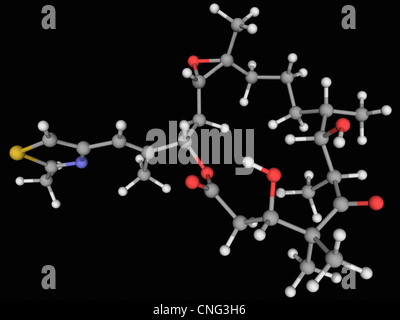 Epothilone B drug molecule Stock Photo - Alamy