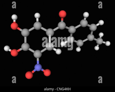 Tolcapone drug molecule Stock Photo - Alamy