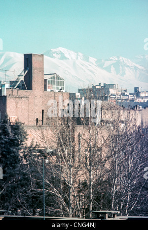 IRAN, TEHRAN: Skyline of Tehran, largest city and capital of Iran, with ...