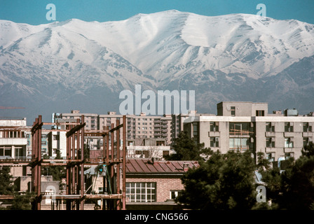IRAN, TEHRAN: Skyline of Tehran, largest city and capital of Iran, with ...