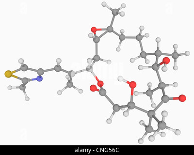 Epothilone B drug molecule Stock Photo - Alamy