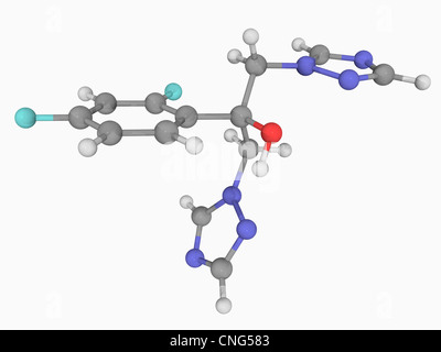 Chemical structure of fluconazole, an antifungal drug used in the ...