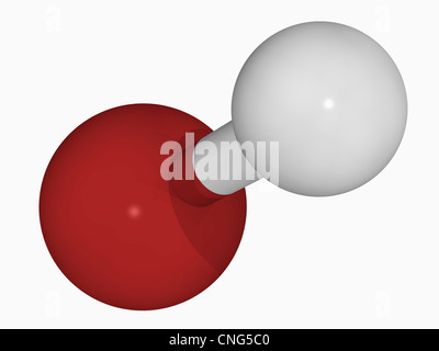 Hydrobromic acid molecule Stock Photo - Alamy
